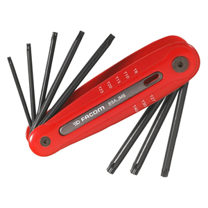 Castor Trading - FACOM TORX KEYS FOLDING SETS